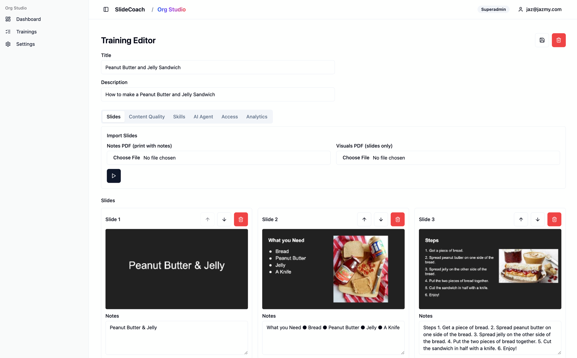 GenAI Secret Sauce: Turning Any Slide Deck into a Personal AI Tutor
